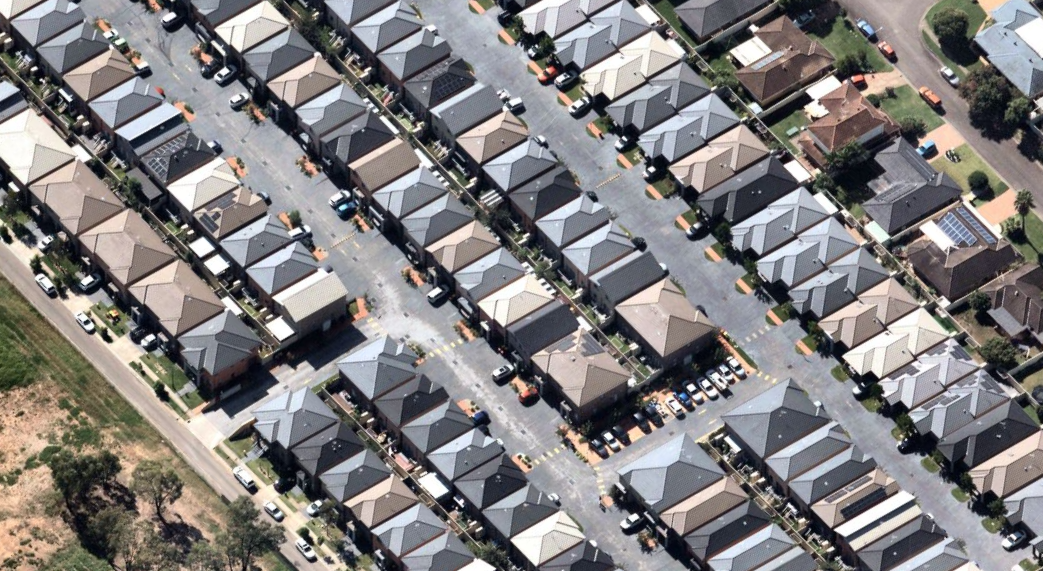 Aerial urban heat island photo – Sweltering Cities